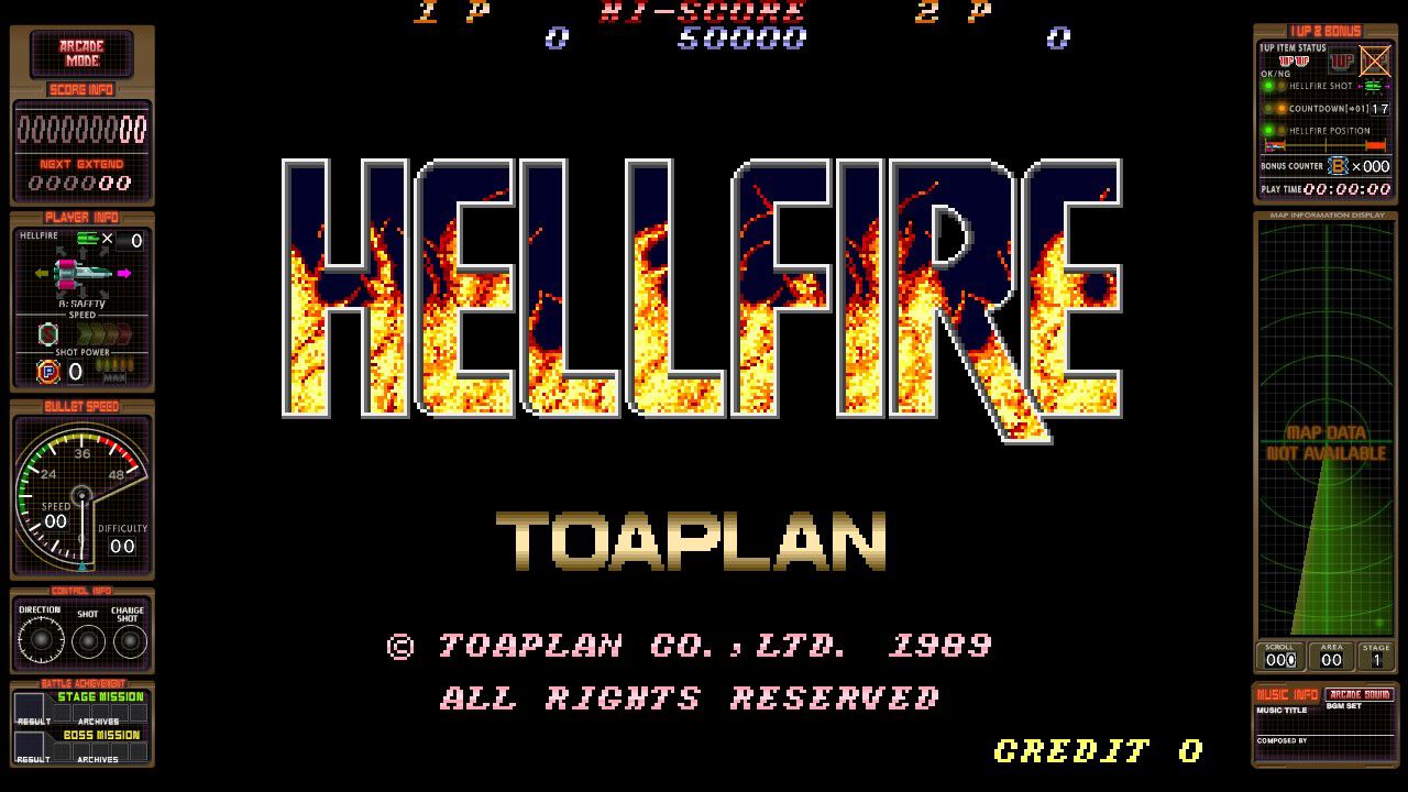 Zero Fire - Toaplan Arcade Garage | Deku Deals