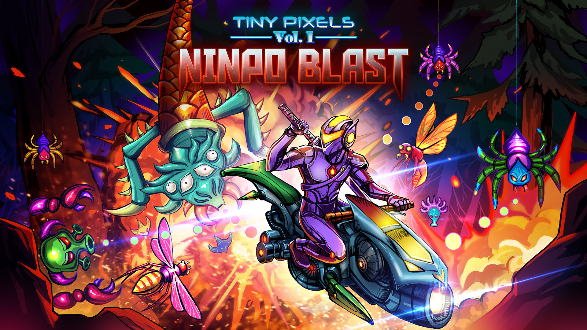 Tiny Pixels Vol. 1 - Ninpo Blast | My Nintendo Store（マイニンテンドーストア）
