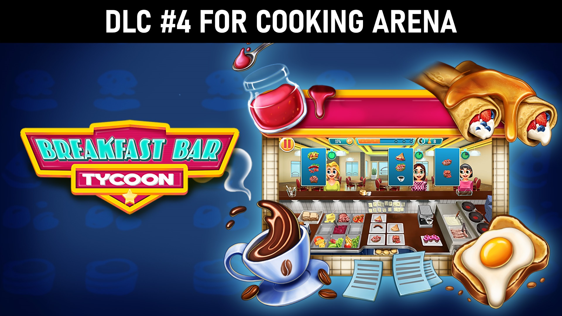 Cooking Arena: Breakfast Bar Tycoon (DLC#4) | My Nintendo Store（マイ ...