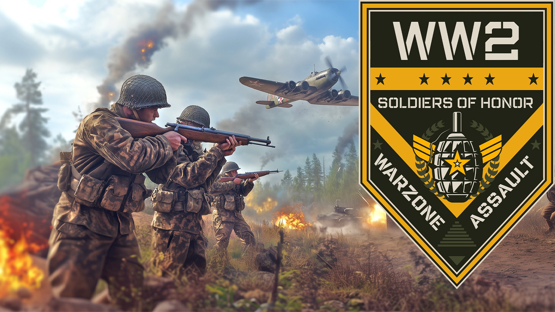 WW2 Soldiers of Honor - Warzone Assault | My Nintendo Store（マイニンテンドーストア）