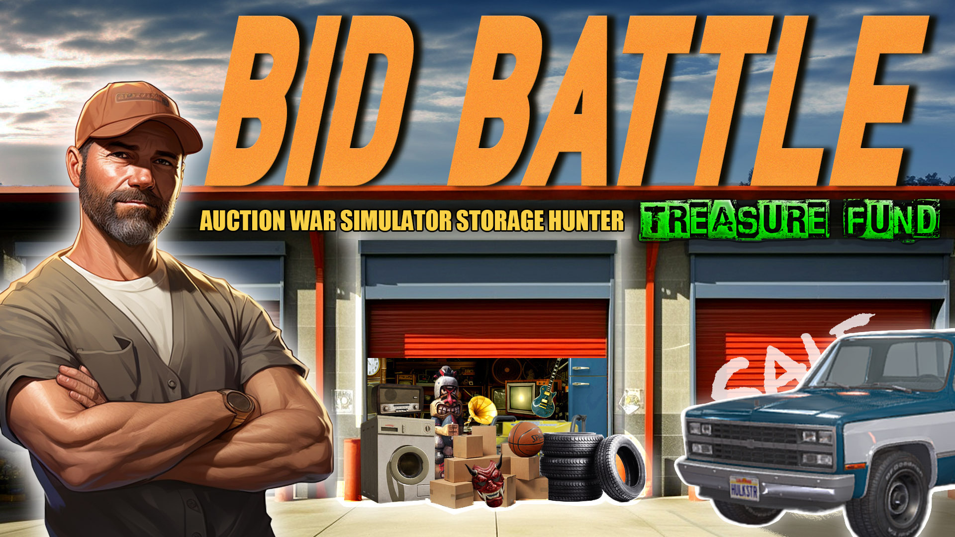 Bid Battle: Auction War Simulator Storage Hunter - Treasure Fund | My Nintendo Store（マイニンテンドーストア）