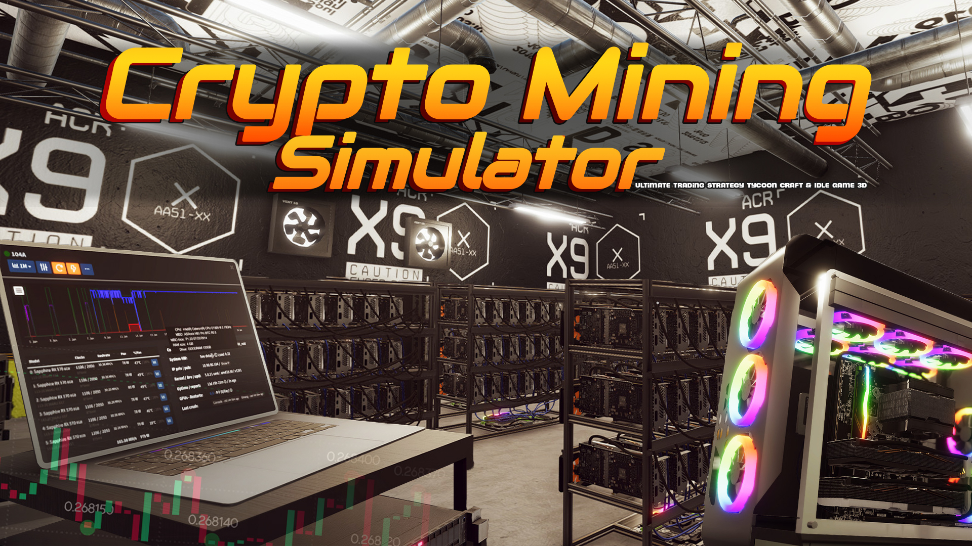 Crypto Mining Simulator - Ultimate Trading Strategy Tycoon Craft & Idle Game 3D | My Nintendo ...