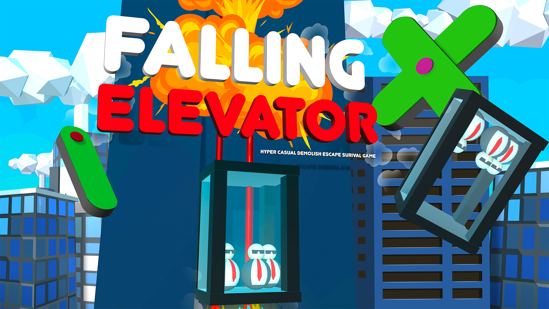 Falling Elevator - Hyper Casual Demolish Escape Survival Game | My ...