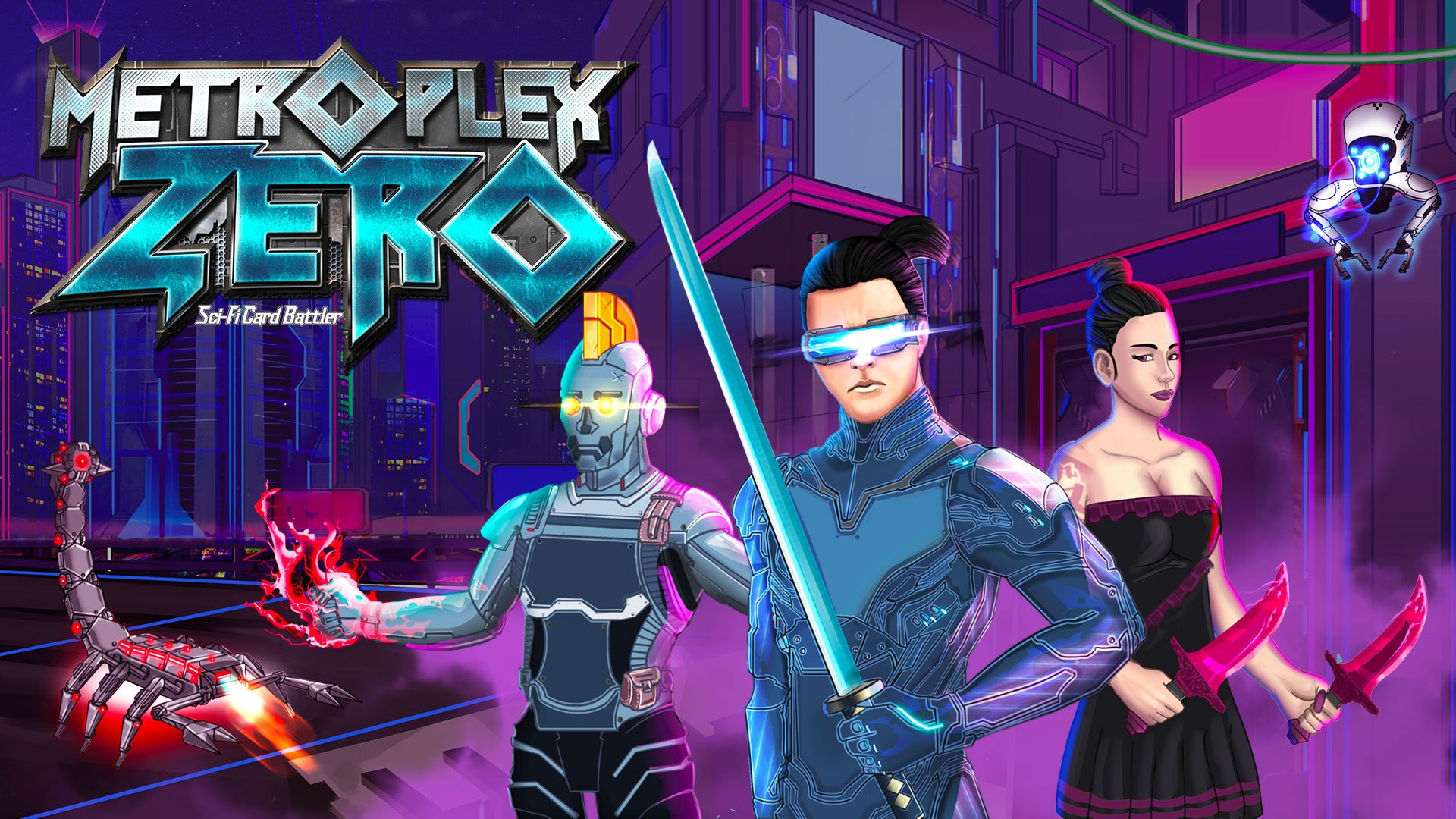 Metroplex Zero: Sci-Fi Card Battler | My Nintendo Store（マイニンテンドーストア）