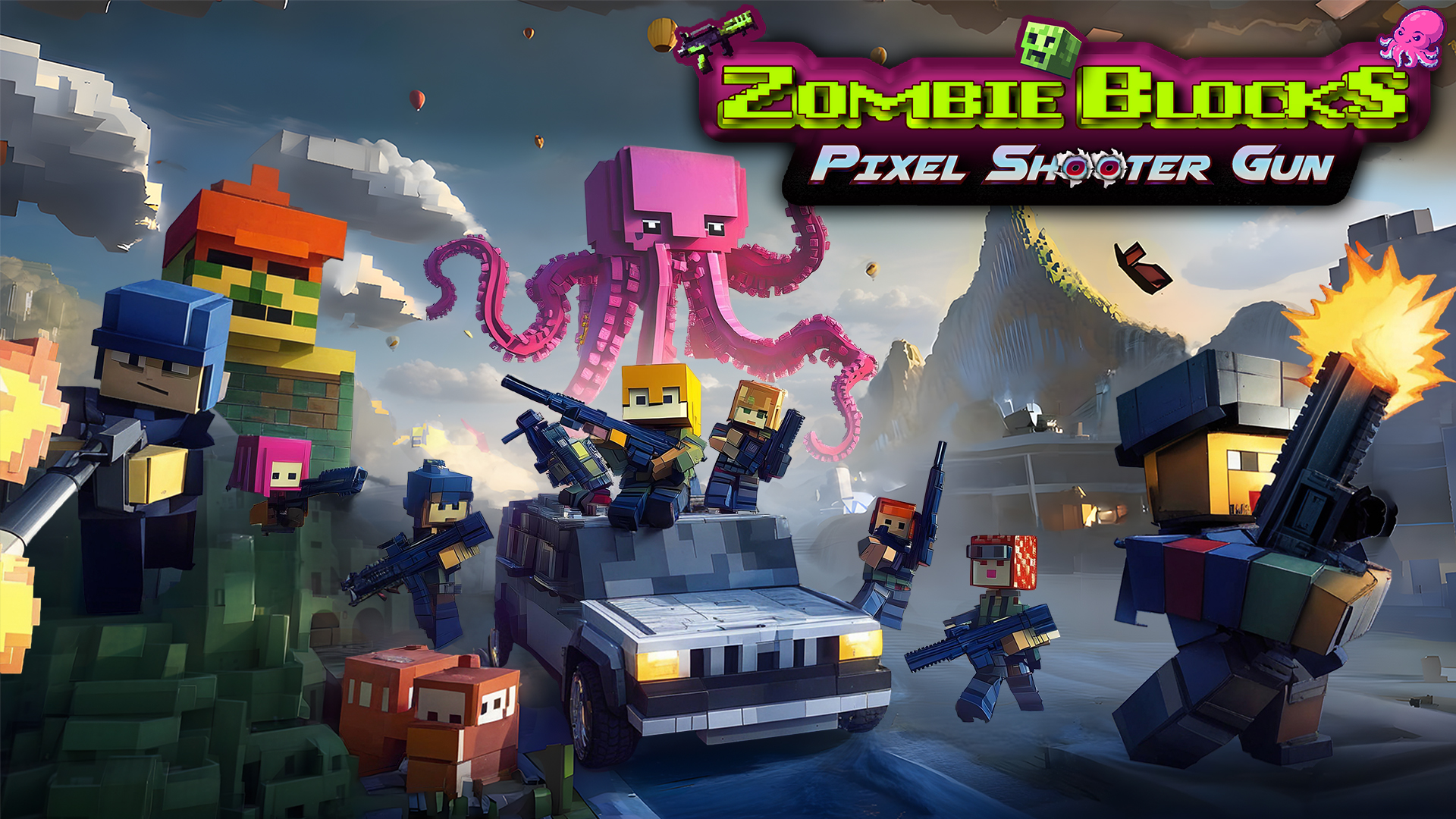 Zombie Blocks: Pixel Shooter Gun | My Nintendo Store（マイニンテンドーストア）