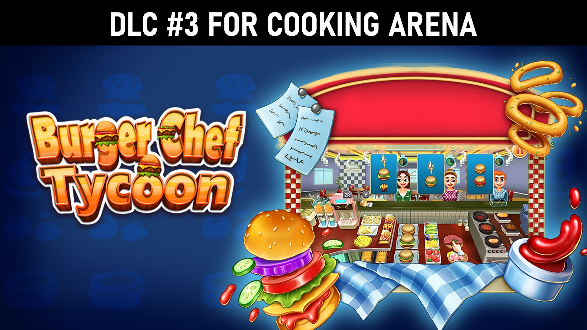 Cooking Arena: Burger Chef Tycoon (DLC#3) | My Nintendo Store（マイニンテンドーストア）