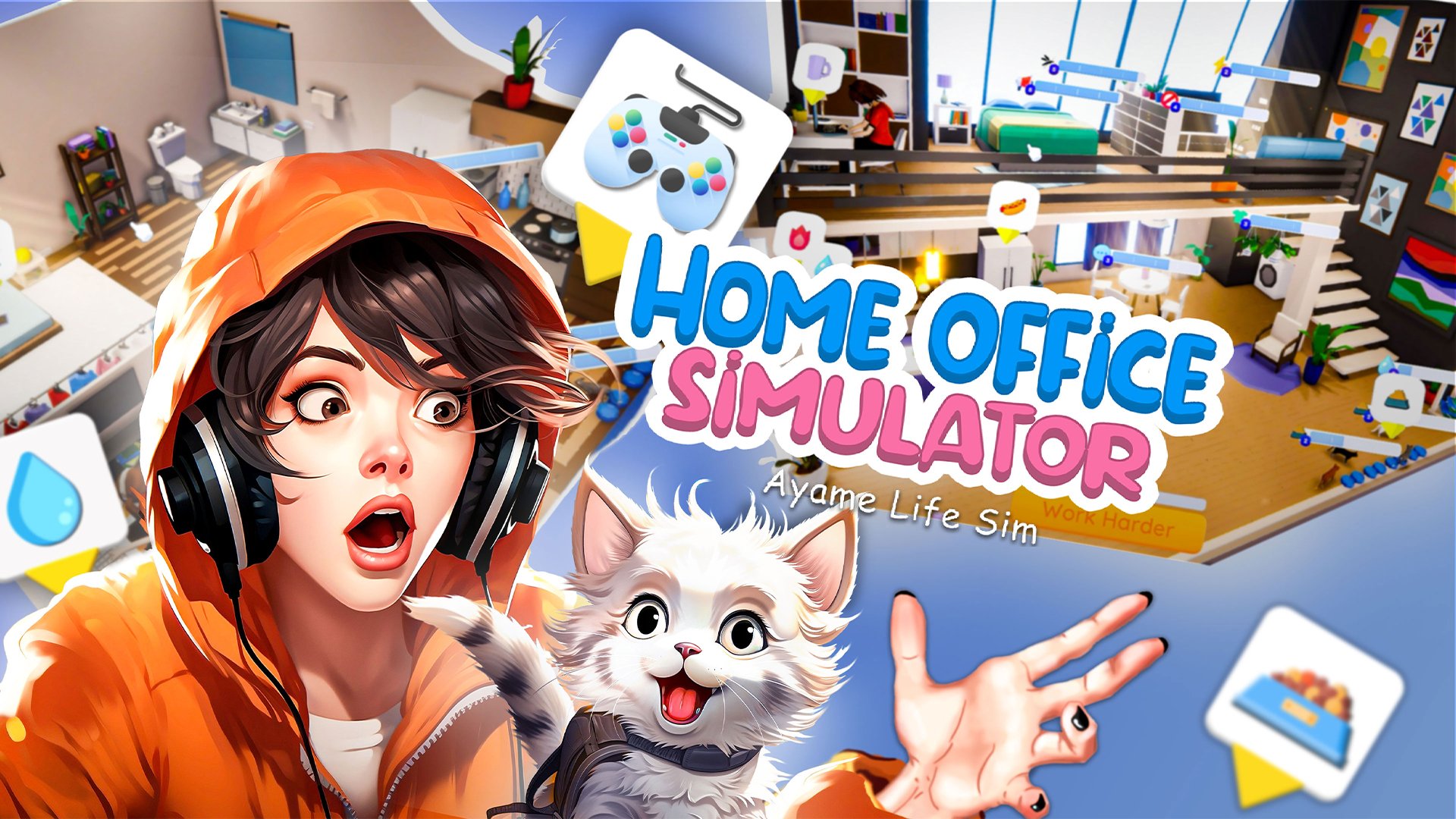 Home Office Simulator - Ayame Life Sim | My Nintendo Store（マイニンテンドーストア）