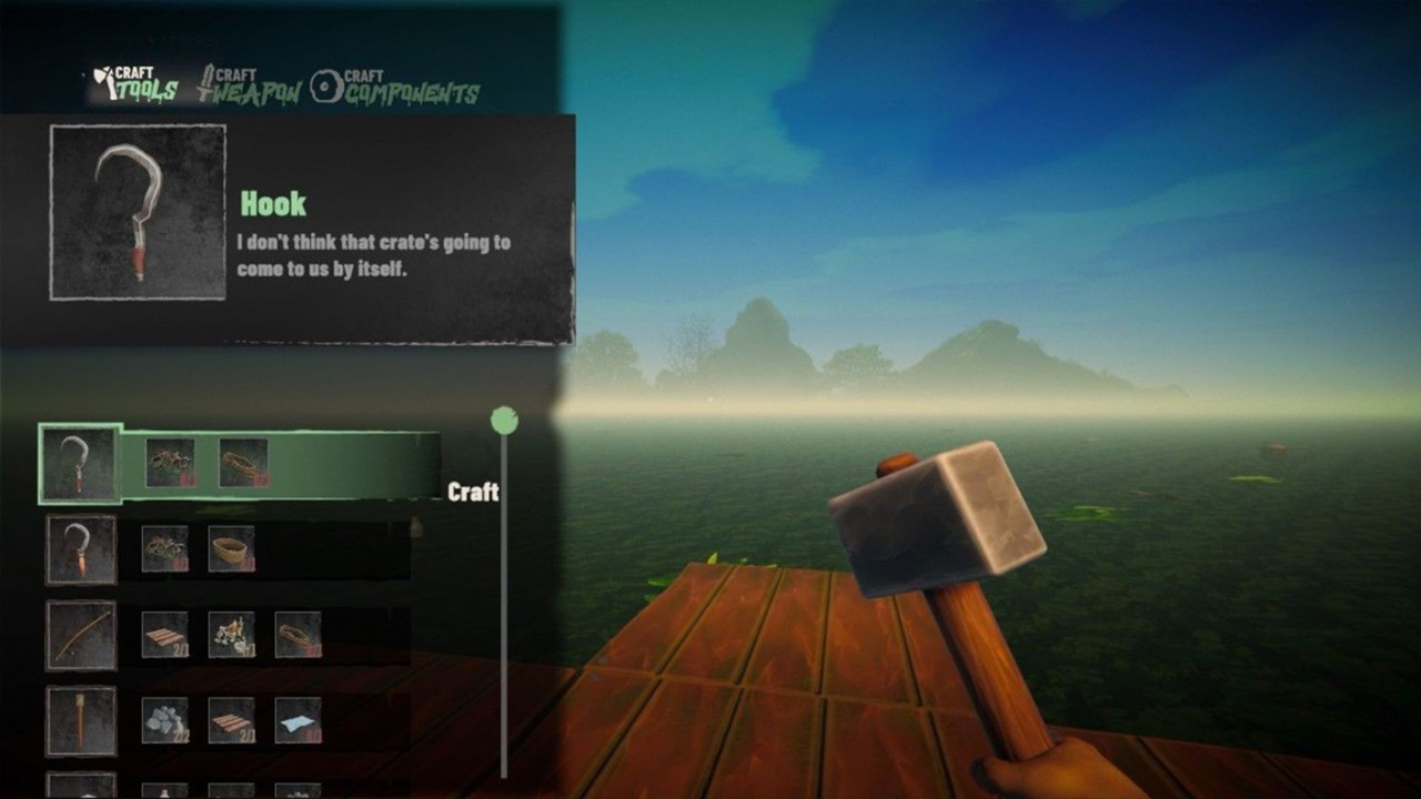 Survival Float Simulator - Crocodile Waters Craft, Raft, Build ...